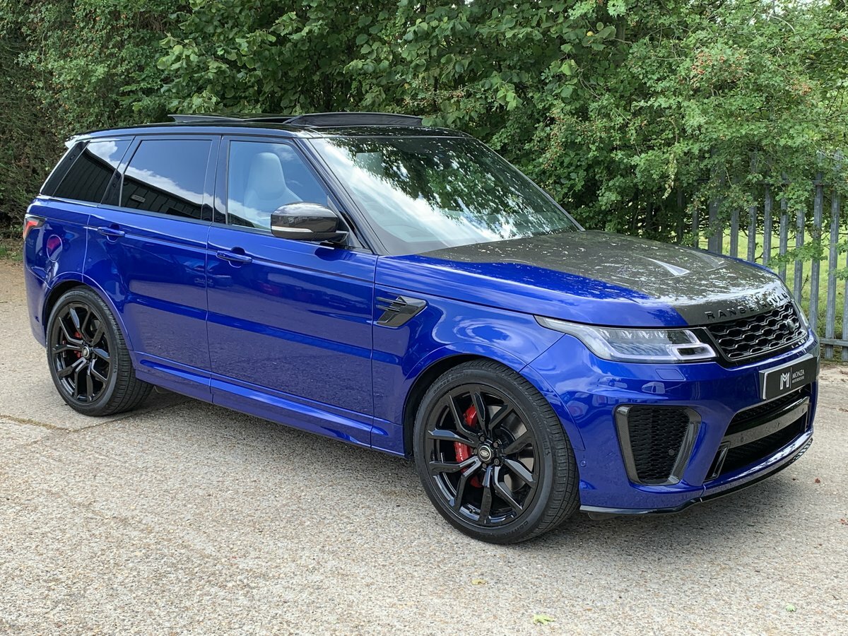 GENUINE RANGE ROVER SPORT L494 SVR STYLE 5083 22" BLACK SINGLE ALLOY ...