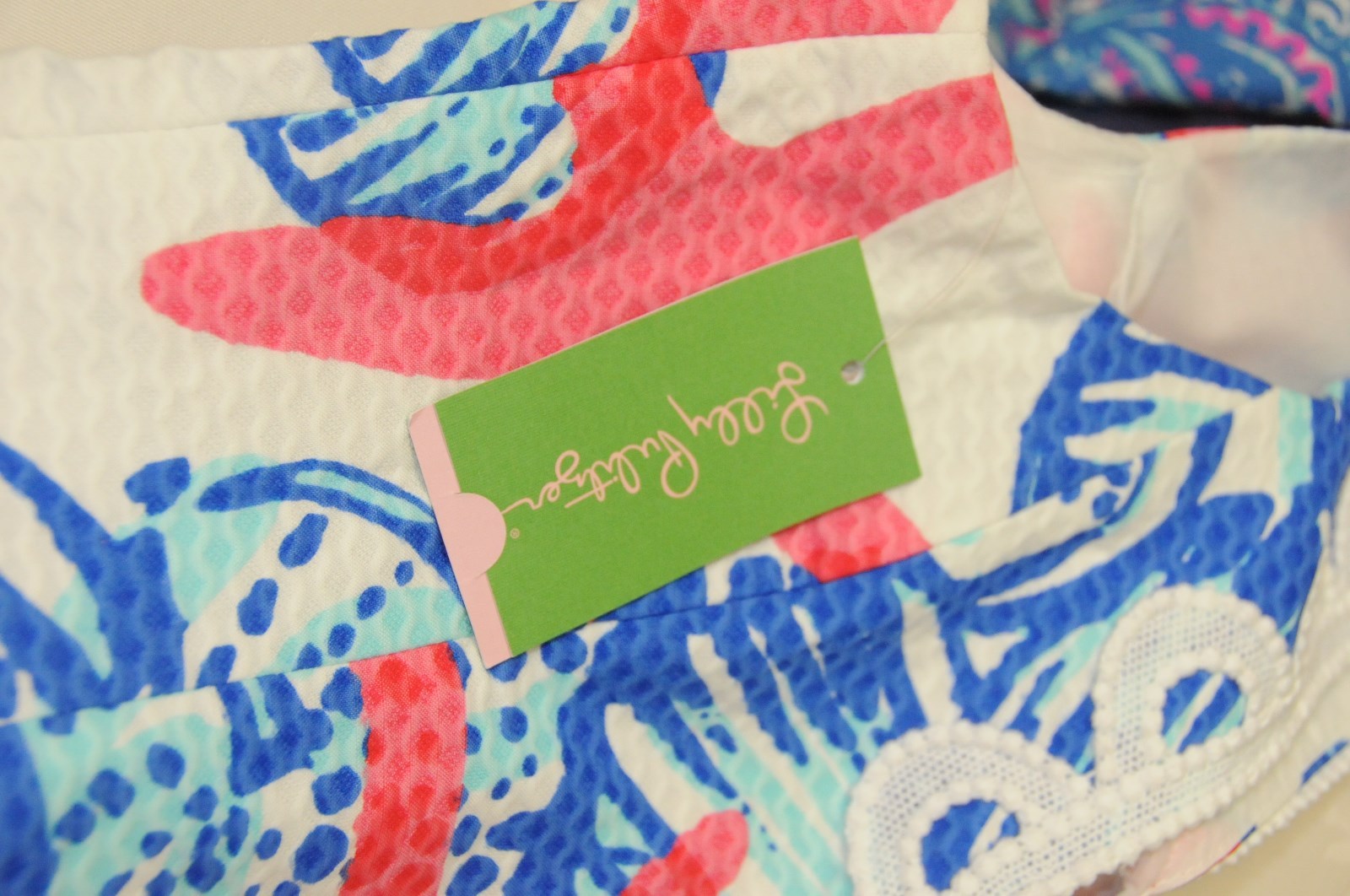New Lilly Pulitzer Resort White She She Shells JANICE Shift Dress ...
