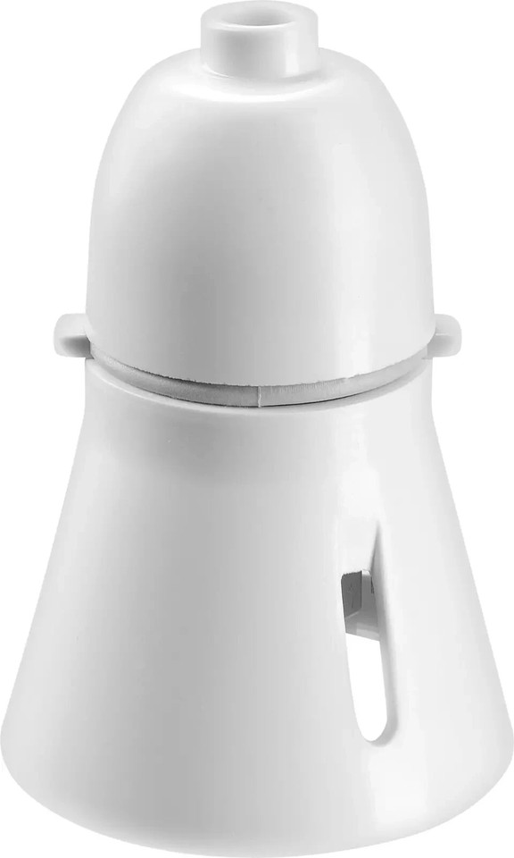 4x BG Socket BC B22 T2 White Lamp Holder Cord Grip HO Skirt Light ...