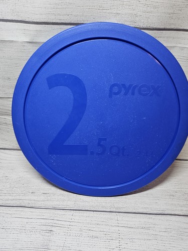 Pyrex Replacement LID ONLY #325-PC - Blue - Fits 2.5 Qt Bowl - 10" | eBay