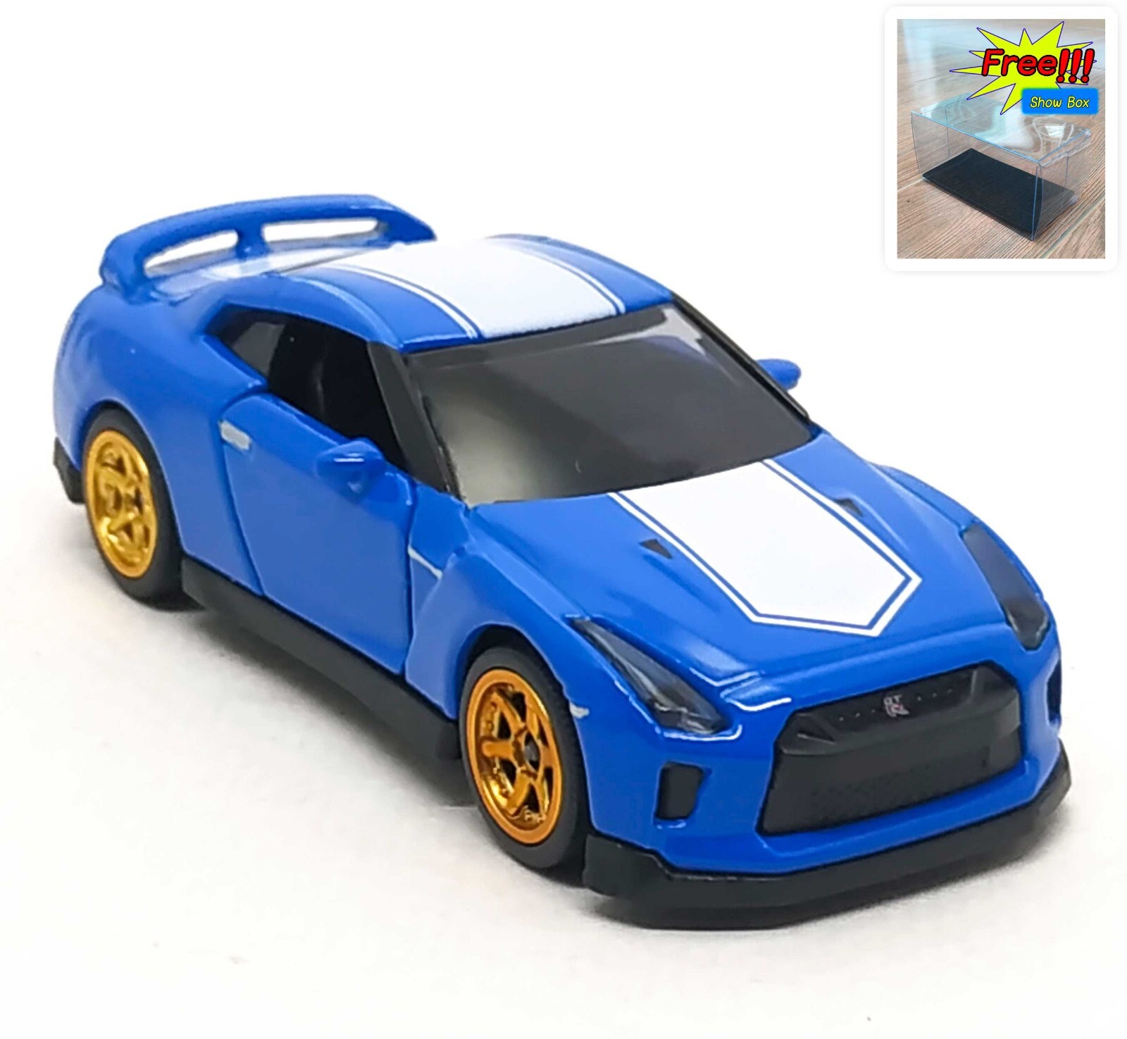 Majorette Nissan GT-R R35 Dark Blue 50th Anniversary GTR 1:61 (3") no ...