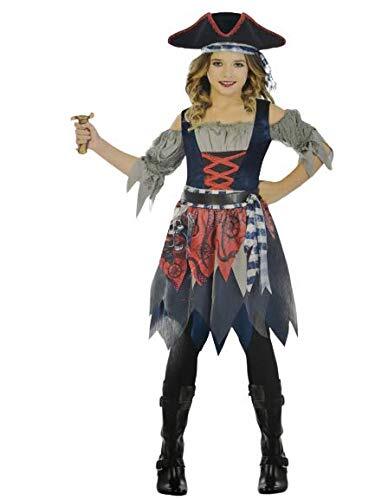 Castaway Cutie Caribbean Pirate Wench Girl Fancy Dress Halloween Child ...