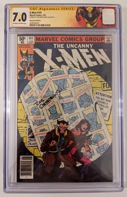 The Uncanny X-Men #141 CGC SS Signature Series 7.0 by Tom ORZECHOWSKI ...