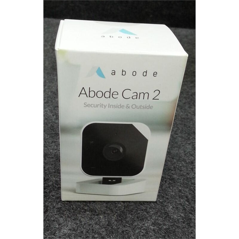 Abode Cam 2 | Indoor/Outdoor WiFi Connected Security Camera with Full ...