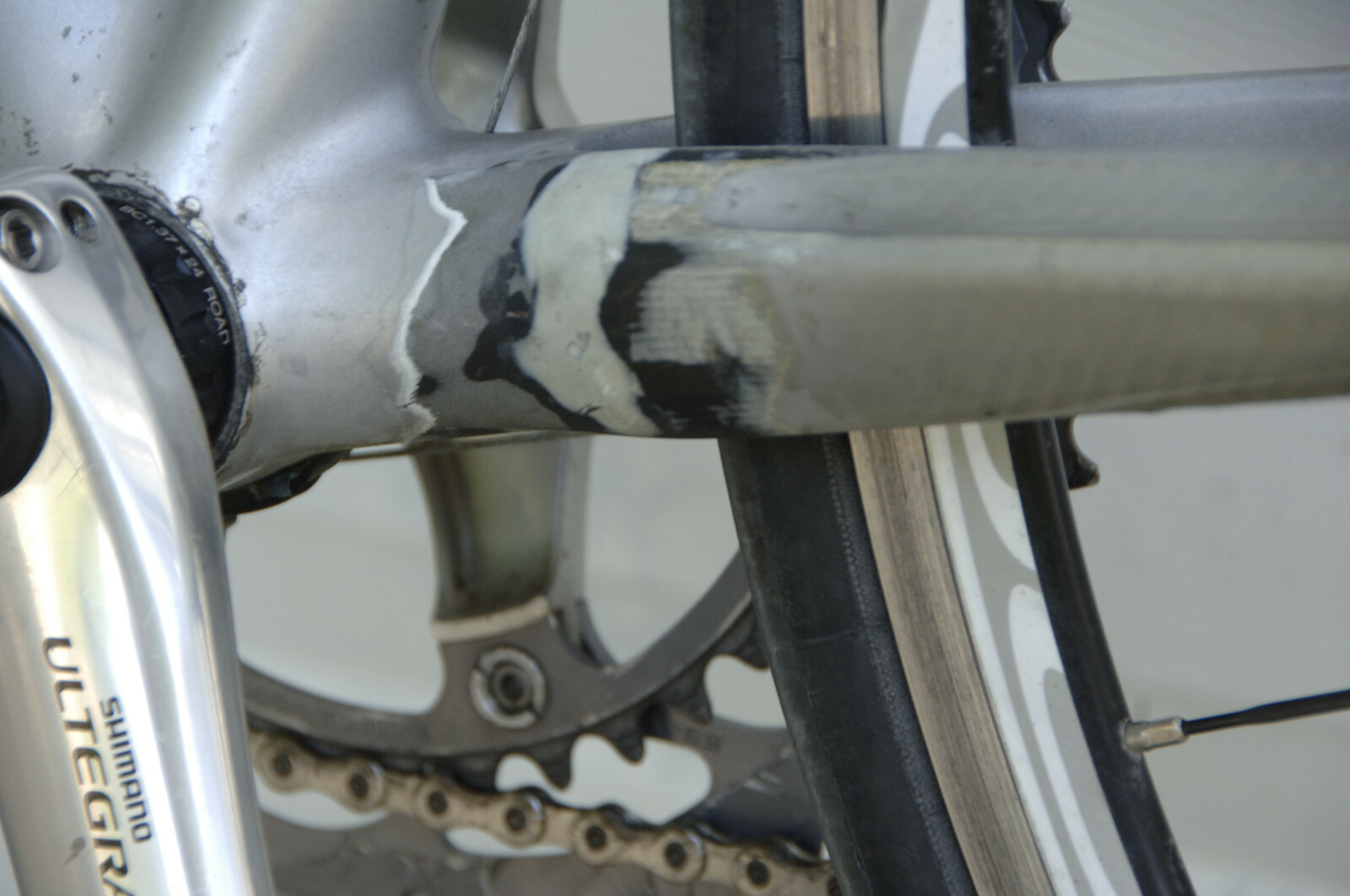 BIANCHI 928 CARBON 58cm Ultegra 2x10 gears Shimano 500 Clinchers FRAME ...