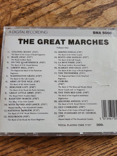 Various Artists - Great Marches, Vol. 1 (2013) for sale online | eBay
