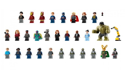 LEGO 76269 Marvel Avengers Tower Minifigures NEW & UNASSEMBLED HOT ...