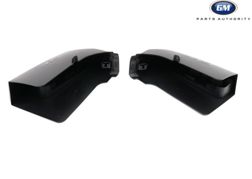 2019-2024 GMC Sierra Molded Rear Splash Guards 84420656 Black w/ Logo ...
