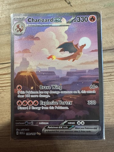 Pokemon SV Scarlet & Violet 151 Charizard EX Card 199/165 Sir | eBay