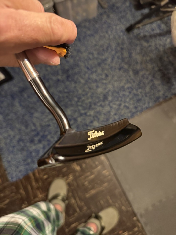 David Toms 2001 Victory Scotty Cameron Putter 091/265 With Head Cover ...