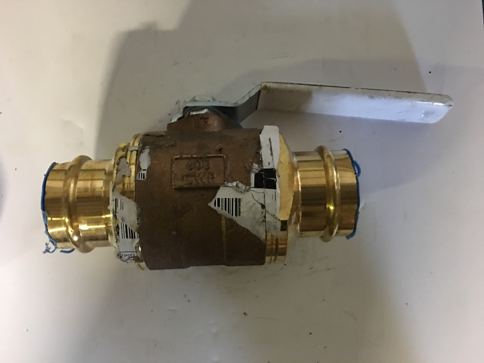 Apollo 77WLF-148-01 Inline Full Port Bronze Ball Valve 2" 250PSI MAWP ...