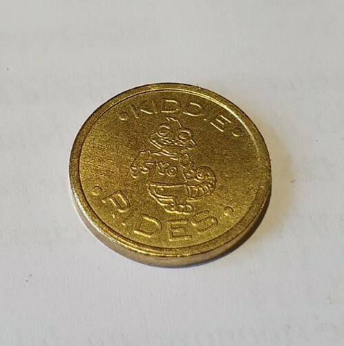 KIDDIE RIDES - VINTAGE GETTONE COIN -TECNOTRON DEDEM - OTTIME ...