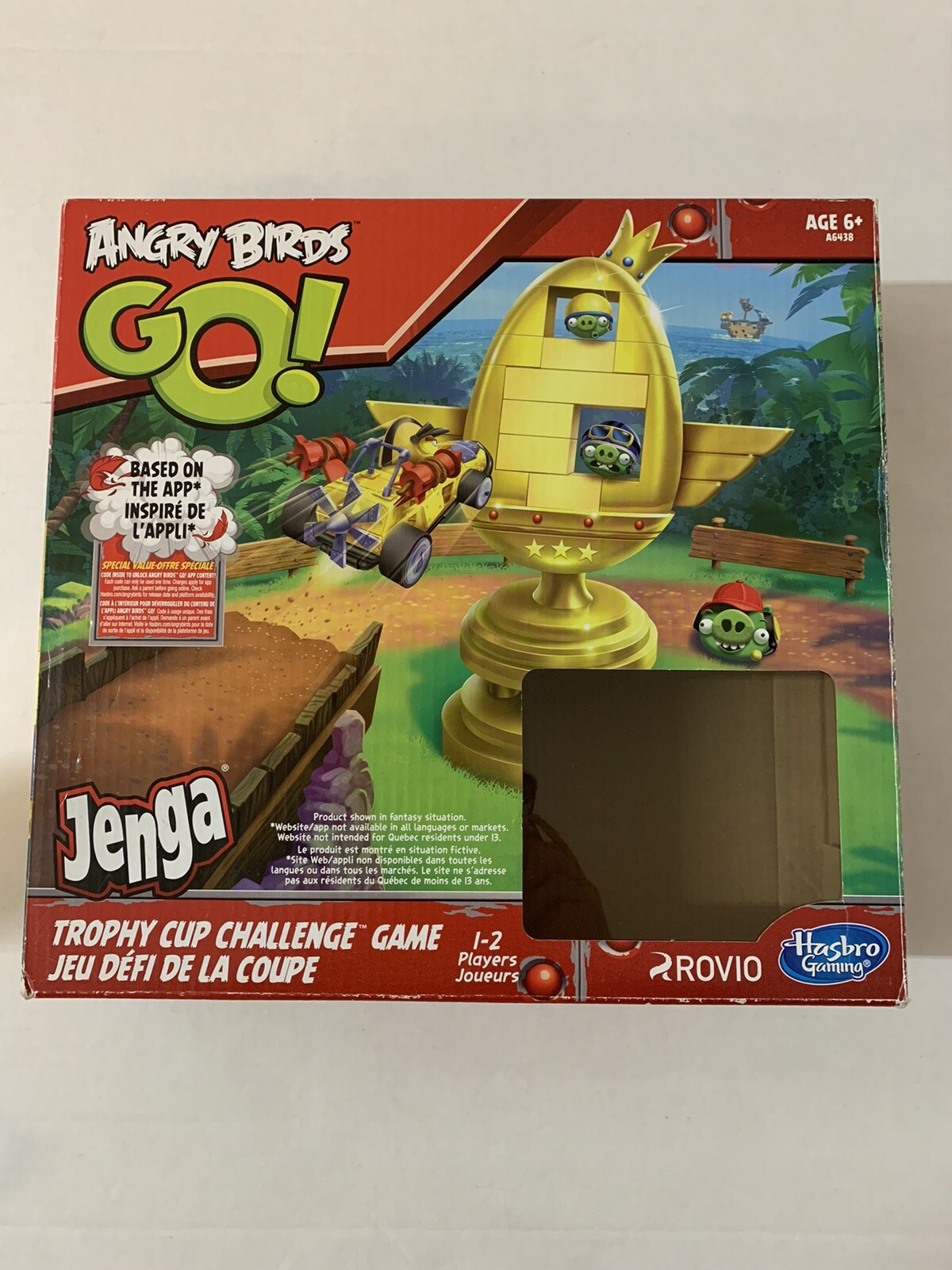 Angry Birds Go Jenga