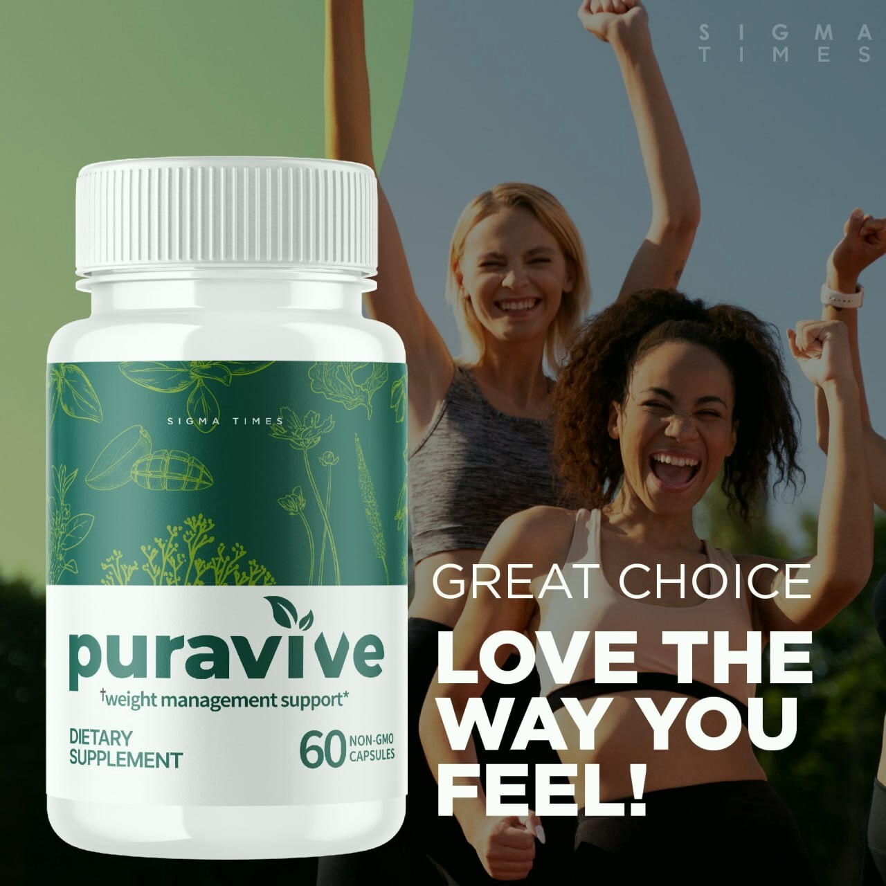 Real Puravive Formula Capsules to Increase BAT and Energy Levels 60ct ...