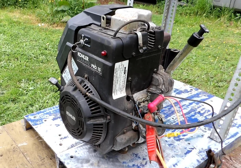 CH15GST 15HP Kohler Command Pro Horizontal Shaft Generator Engine ...