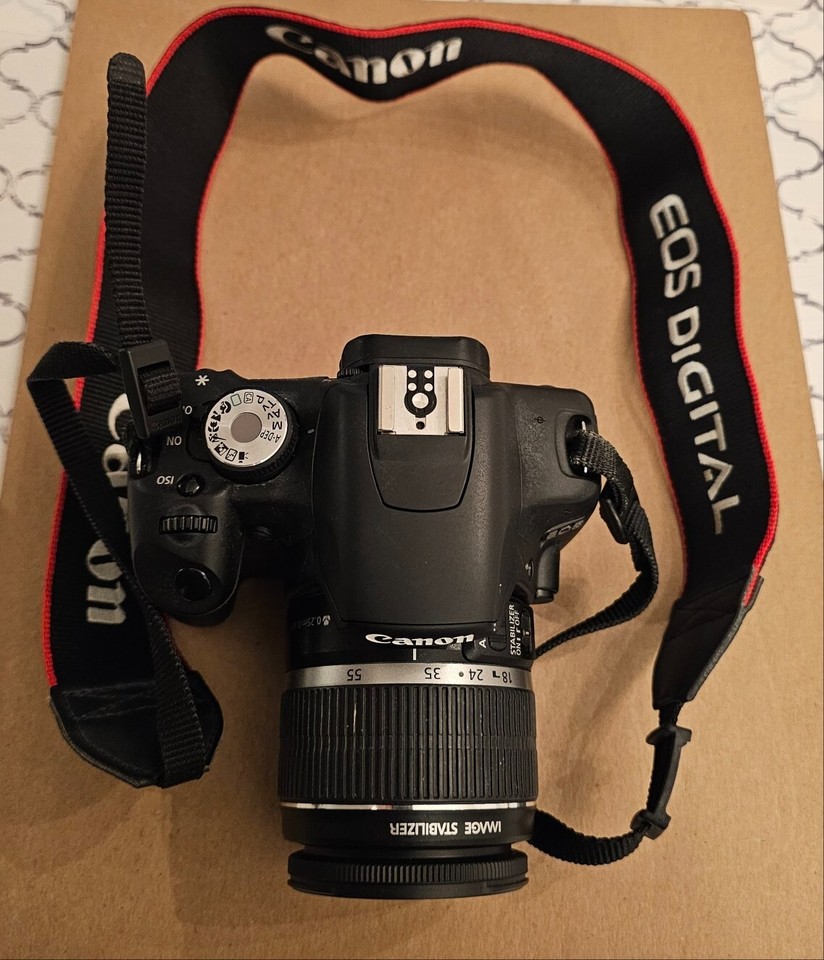 Canon EOS Rebel T1i (DS126231) Digital DSLR Camera Bundle - No Battery ...