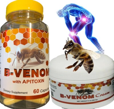 B-VENOM anti-inflamatory Arthritis Pain abeemed bio bee therapy CREAM ...