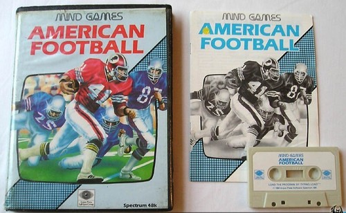 Sinclair ZX Spectrum 48K Game - AMERICAN FOOTBALL - Mind Games -Tested ...