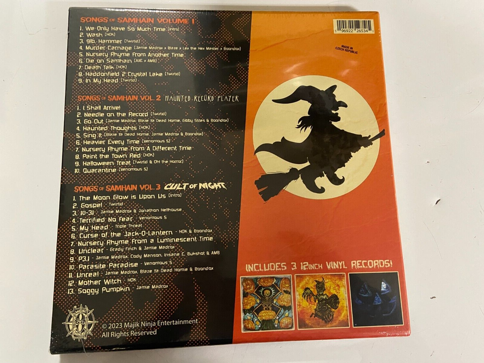 TWIZTID Songs Of Samhain 3x LP NEW COLORED VINYL BOX SET 500 MADE | eBay