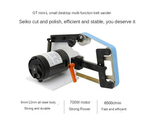 220V 6500 Rpm 700W Mini Belt Sander Polisher Grinding Machine Knife ...