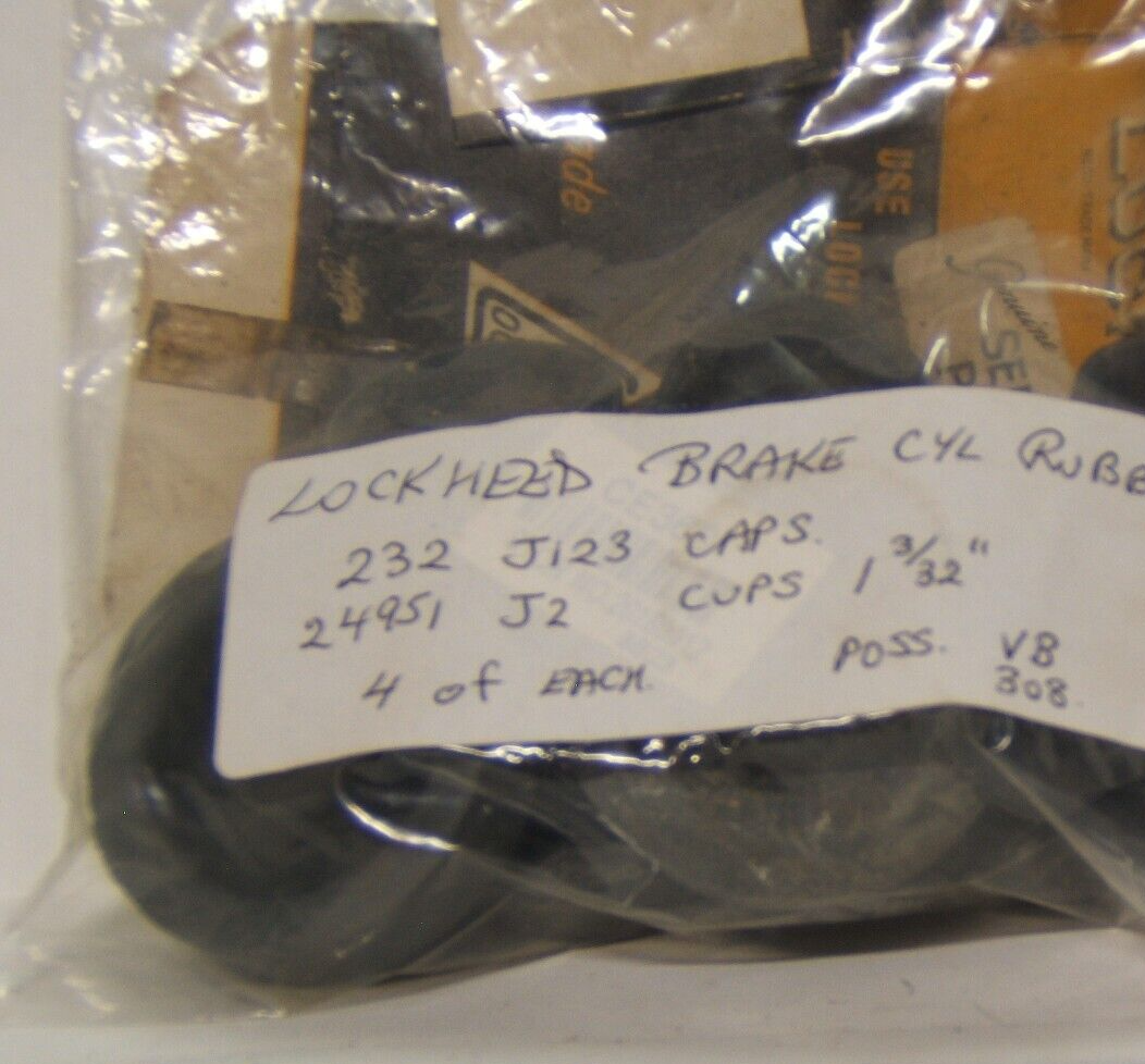 Lockheed Brake cylinder rubbers Poss 308 V8 | eBay Australia