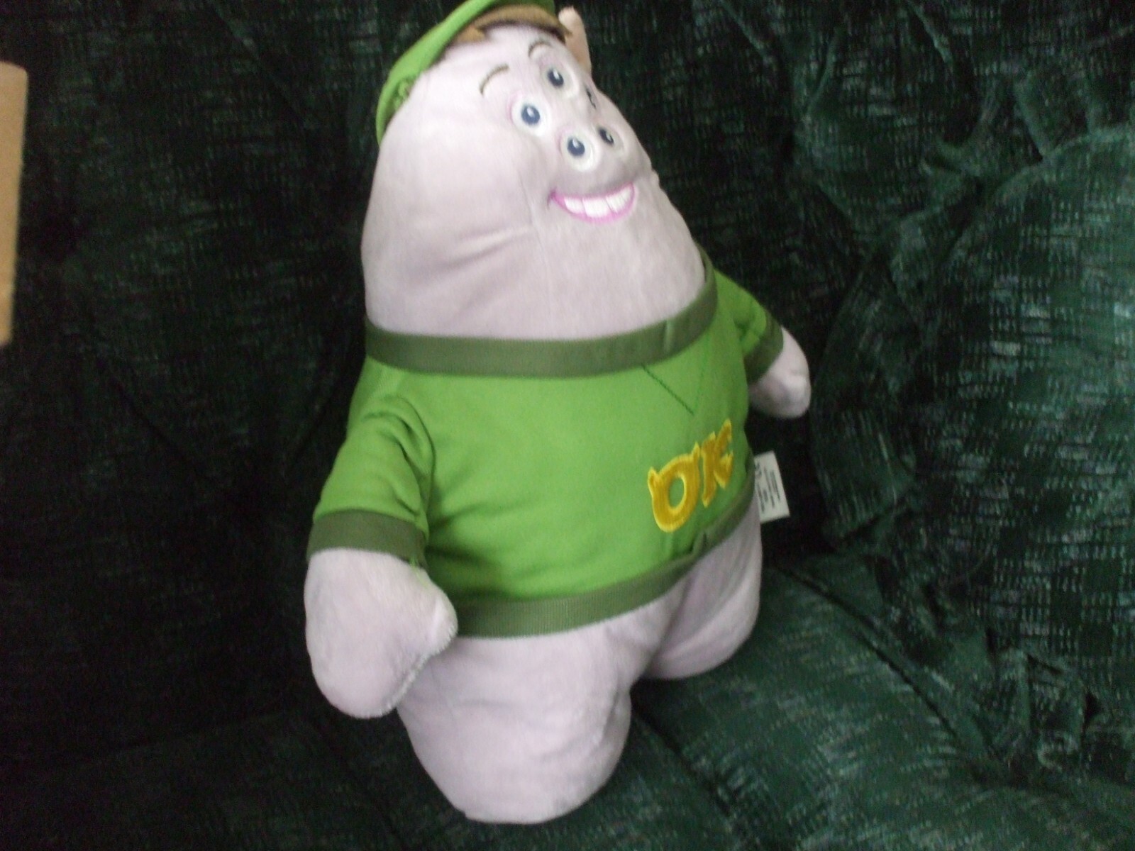 13" Disney Collections plush Mu Squishy OK 5 eyes Monsters University ...