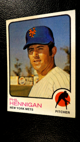1973 TOPPS BASEBALL SET, #107 Phil Hennigan, New York Mets, VGEX+ | eBay