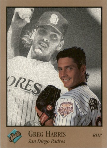 1992 Studio Greg Harris San Diego Padres #105 Baseball Card | eBay