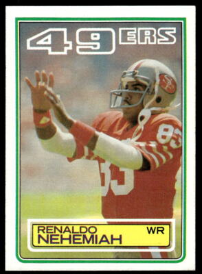 Renaldo Nehemiah 1983 Topps #171 San Francisco 49ers | eBay