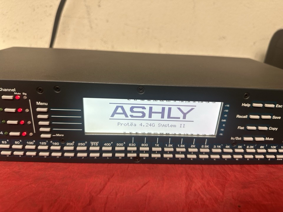 Ashly Protea 4.24G Digital Audio Processor Four Channel Ashley Audio ...