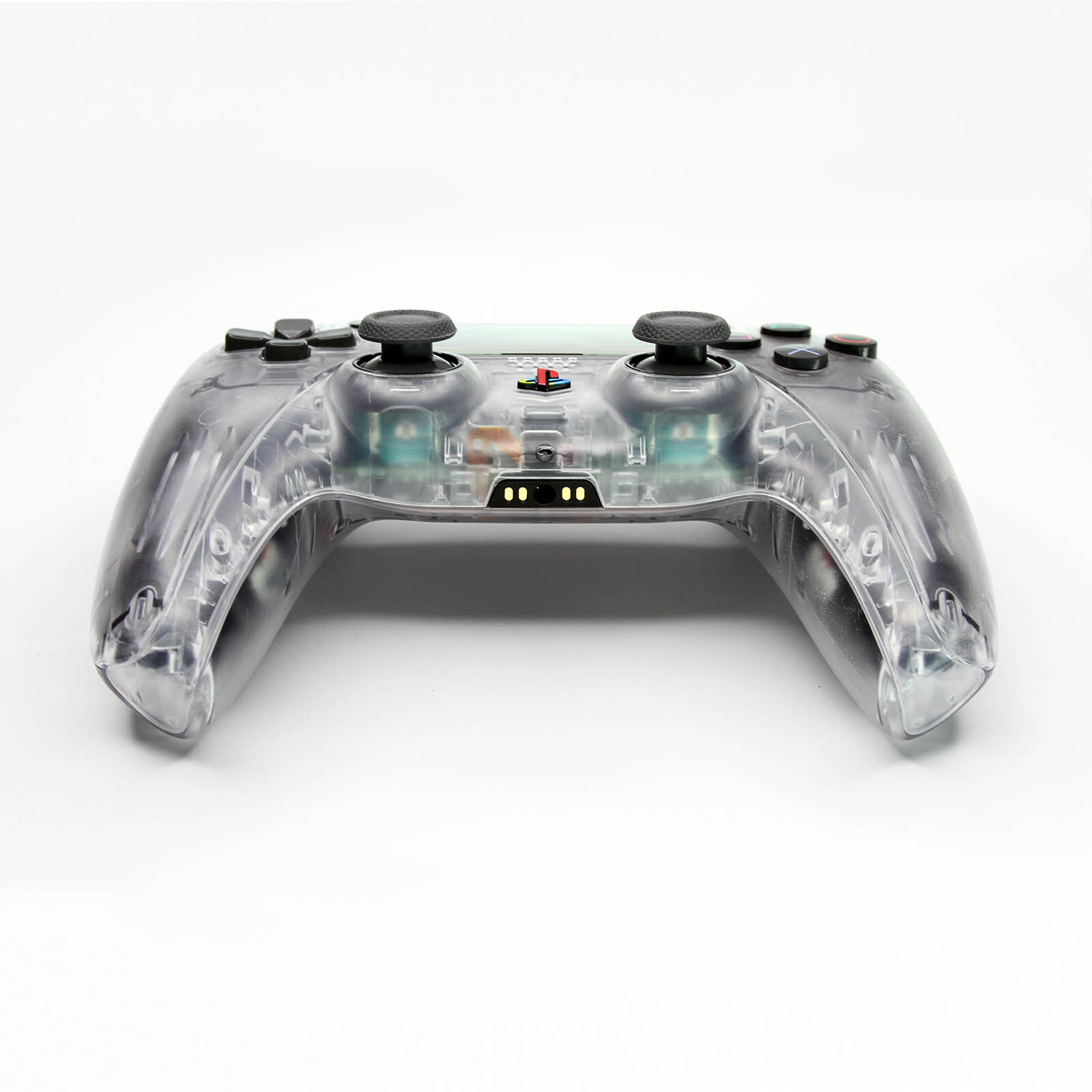 PS2 Crystal Clear Sony x Killscreen DualSense Retro PS5 Controller ...