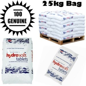 HYDROSOFT SALT TABLETS | 25KG BAG | Water Softener | FCC Food Grade 99. ...