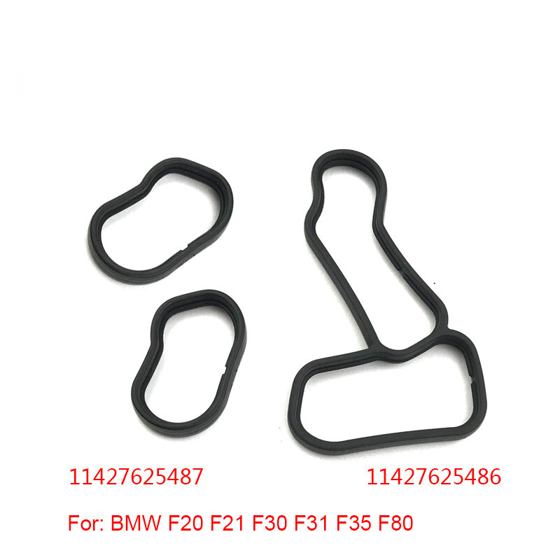 5 Pcs Gasket Set Oil Cooler For BMW 1er 3er F20 F21 F30 F31 F35 F80 ...