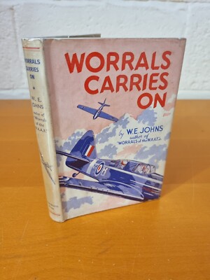 W. E. JOHNS Worrals Carries On - 1st edition 1942 in dust jacket - NICE ...
