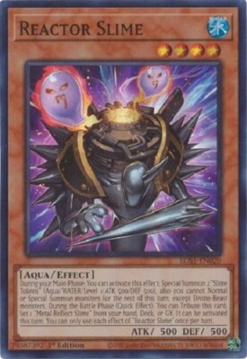 Reactor Slime - EGS1-EN020 - Super Rare 1st Edition Yugioh Konami | eBay