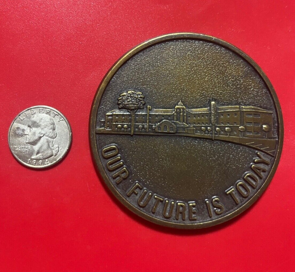 1896-1986 THE KANSAS MASONIC HOME OUR FUTURE IS TODAY TOKEN LARGE LARGE ...