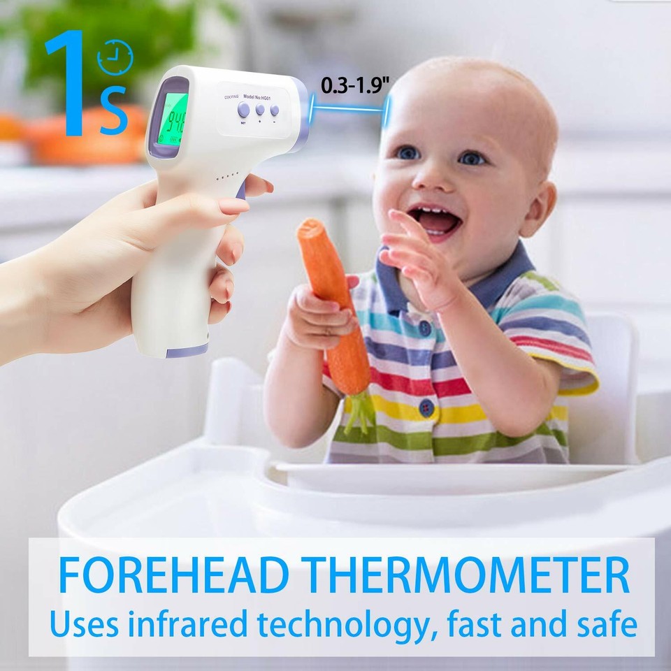 Infrared Medical Thermometer NONCONTACT Forehead FDA approved ...