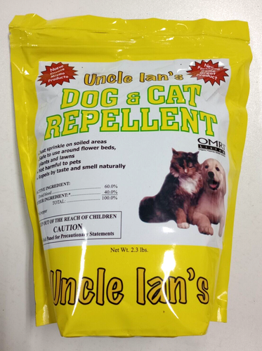 Uncle Ian's 2.3 lb Dog & Cat Repel Safe & Effective for Gardens Pet ...