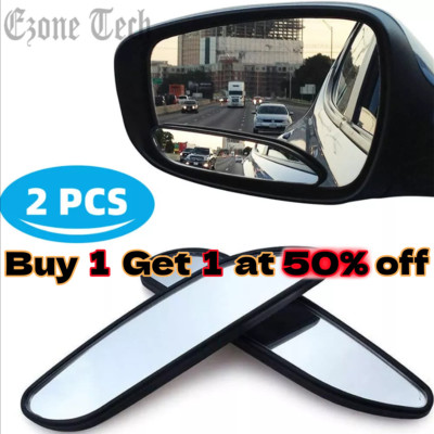 2Pcs Blind Spot Mirror Auto 360° Wide Angle Convex Rear Side View Car ...
