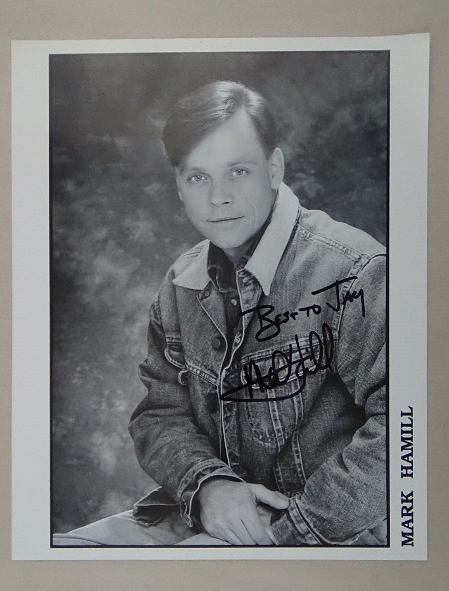 Mark Hamill Star Wars Autograph Signed 8"x10" Photo #F-2 | eBay