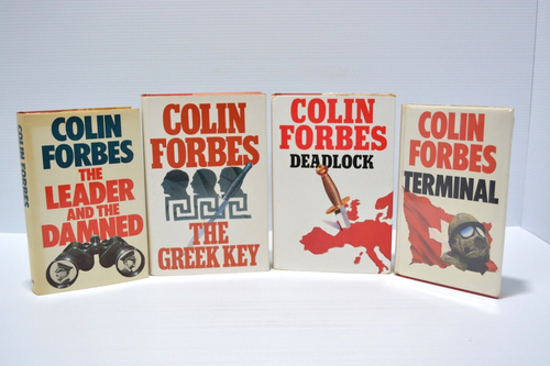 Colin Forbes Lot of 4 Hardcover Books - Vintage - Free Post | eBay