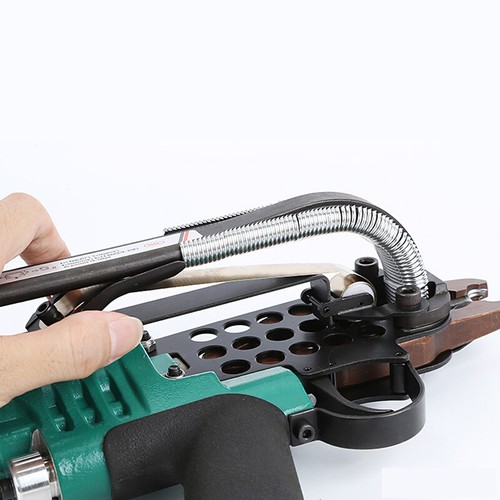 Pneumatic C-Type Ring Plier Tool Air C-Type Nail Gun Metal Cage Lashing ...
