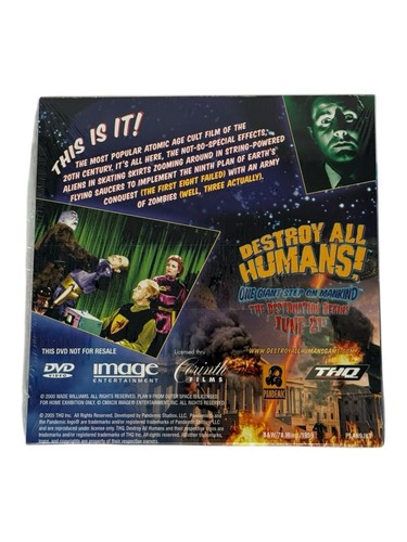 Sealed New Destroy All Humans! Presents Plan 9 From Outer Space Promo ...
