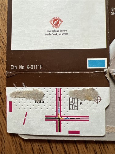 1995 Kellogg’s Cocoa Krispies cereal box - Hidden Message | eBay