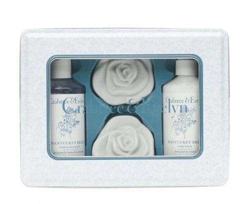 CRABTREE & EVELYN NANTUCKET BRIAR BATH & SHOWER GEL/SOAPS/BODY LOTION ...
