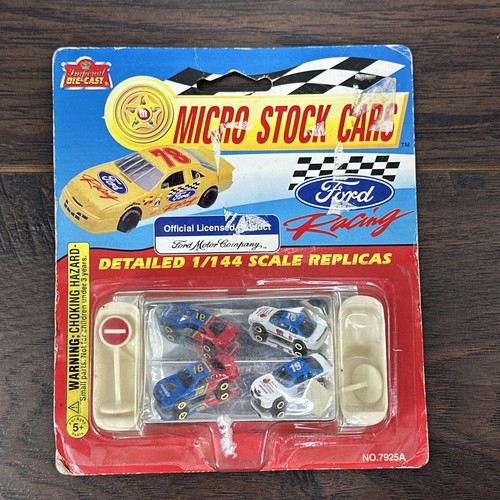 Imperial Die-cast Micro Stock Cars 1:144 Ford Racing One Of The Signs ...