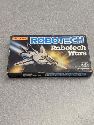 RARE Matchbox "Robotech Wars" VHS Video cassette Used tested | eBay