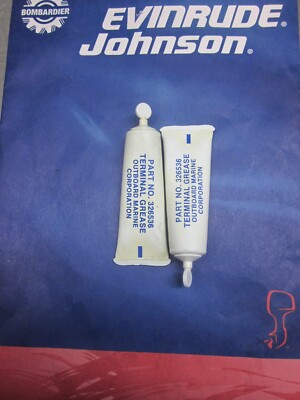 JOHNSON EVINRUDE OMC 326536 TERMINAL GREASE (2pk) NOS 0326536 FREE ...