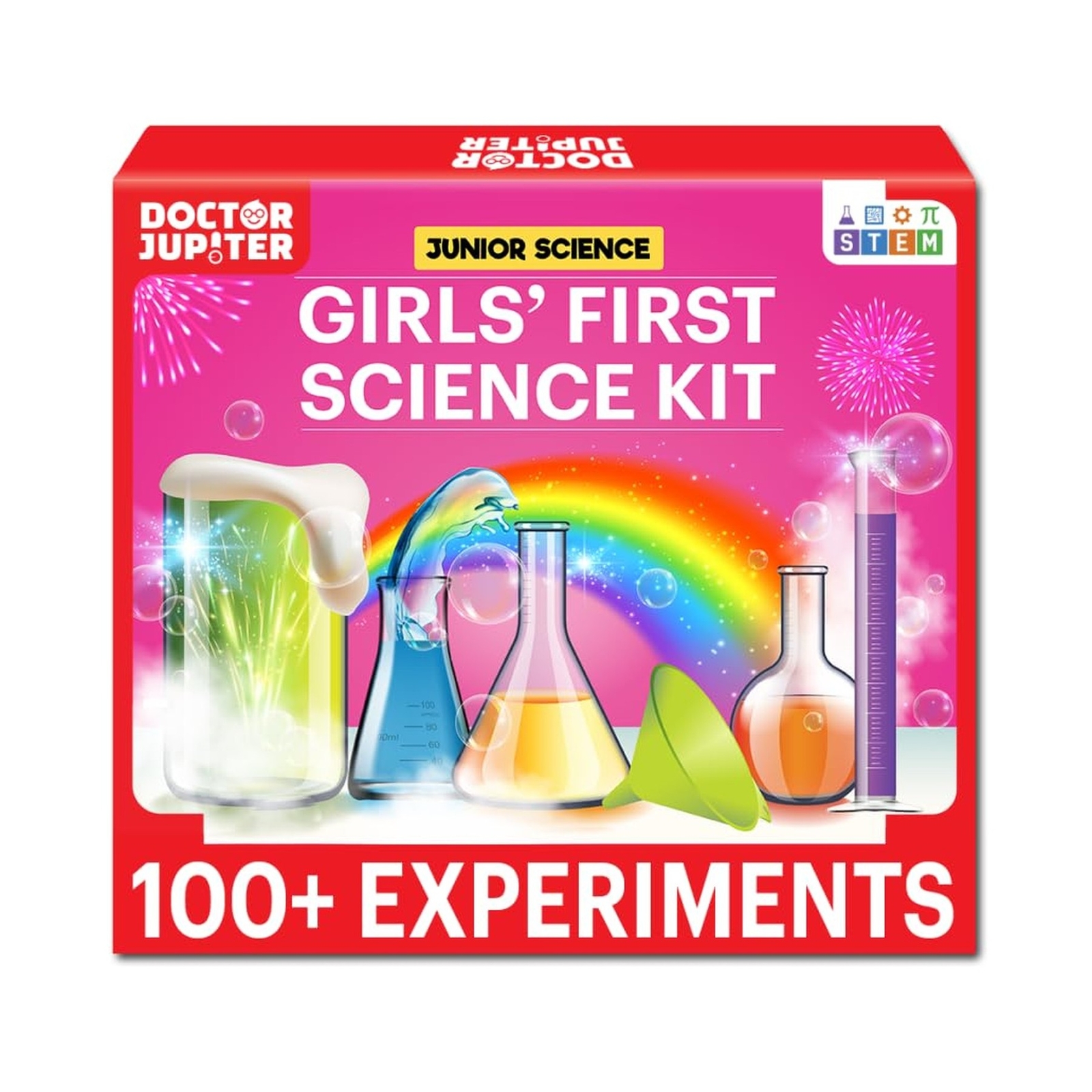 Doctor Jupiter Girls First Science Experiment Kit for Kids Ages 4-5-6-7 ...