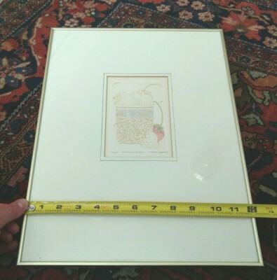 Marvin Spohn "Victorian Berries" Signed Limited Edition Print 42/50 ...
